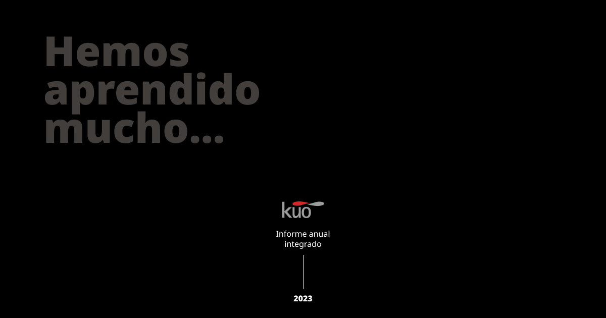 Sobre Kuo - Kuo- Informe Anual 2023